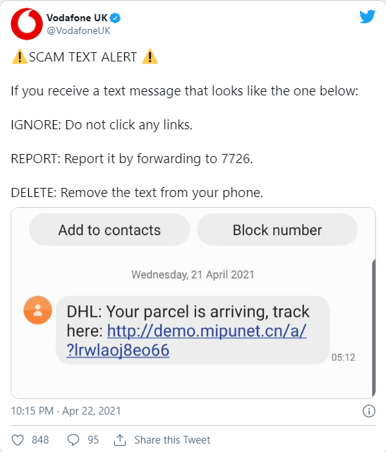 Beware of the DHL scam! – Comp-U-Train computer training